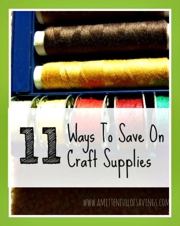 Tips for Saving on Craft Supplies