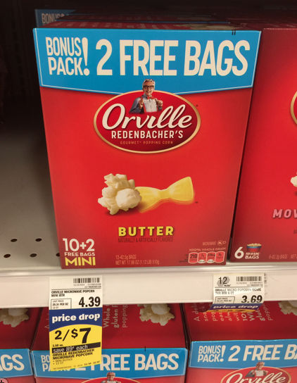 Meijer Price Drop deal - Meijer: Orville Redenbacher Popcorn Just .12 ...