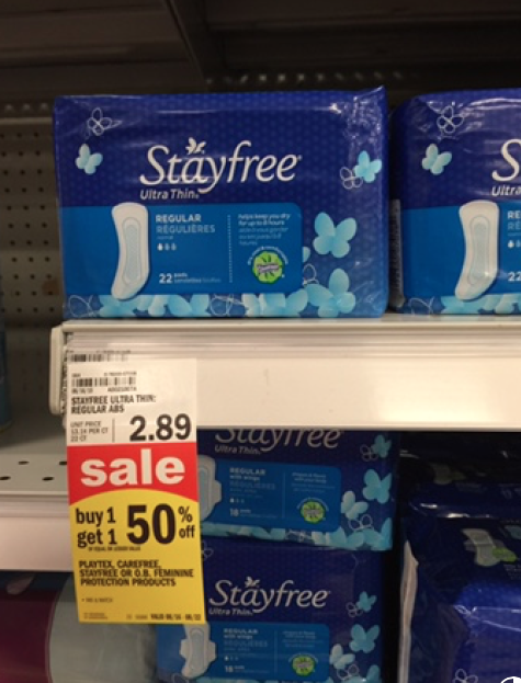 Meijer: Stayfree Pads Just .66 cents