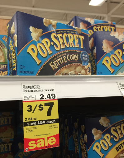 Meijer: Score Pop Secret Popcorn and Kettle Chips $1.48 Each
