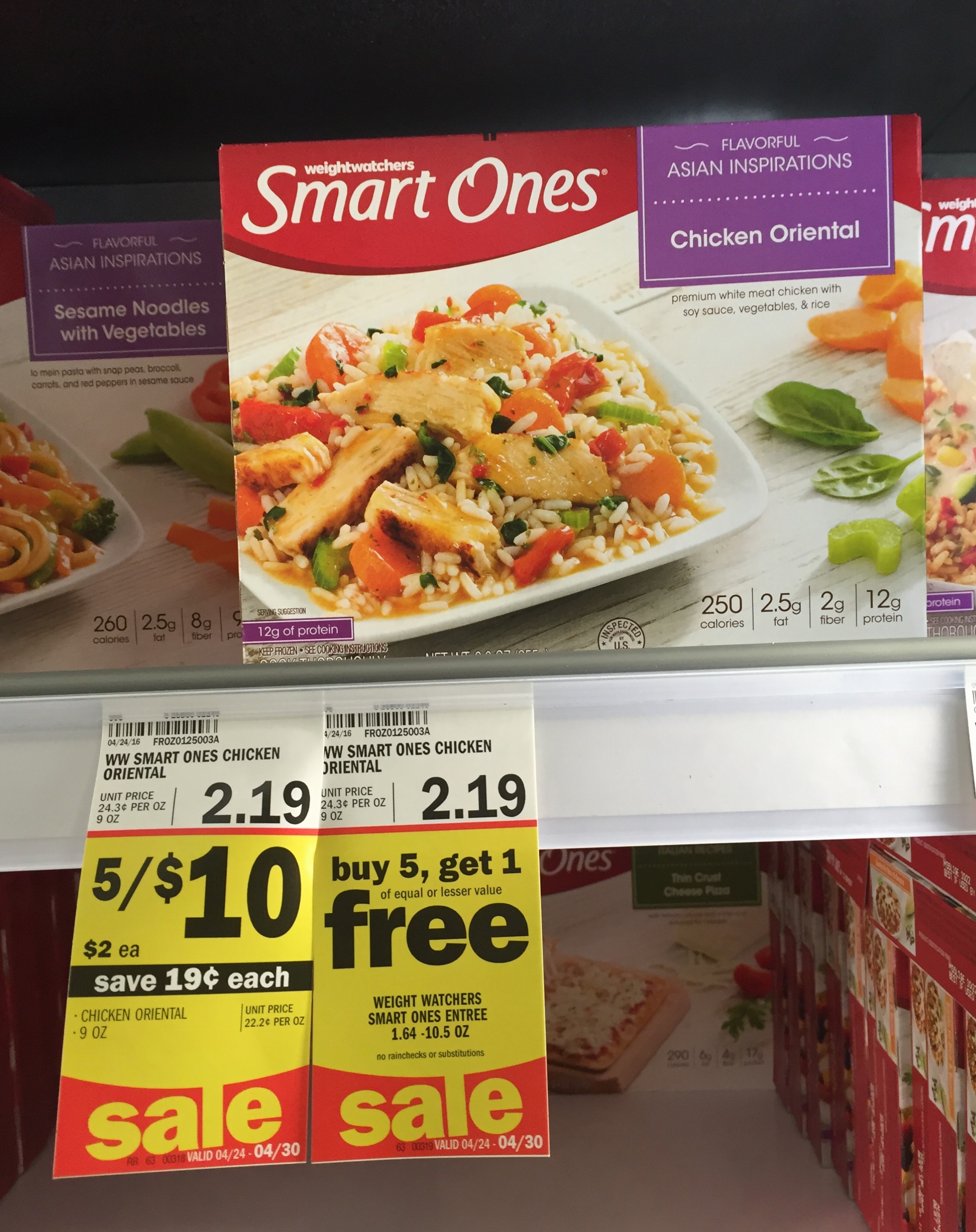Meijer: Smart Ones Frozen Entrees Buy 5 get 1 Free