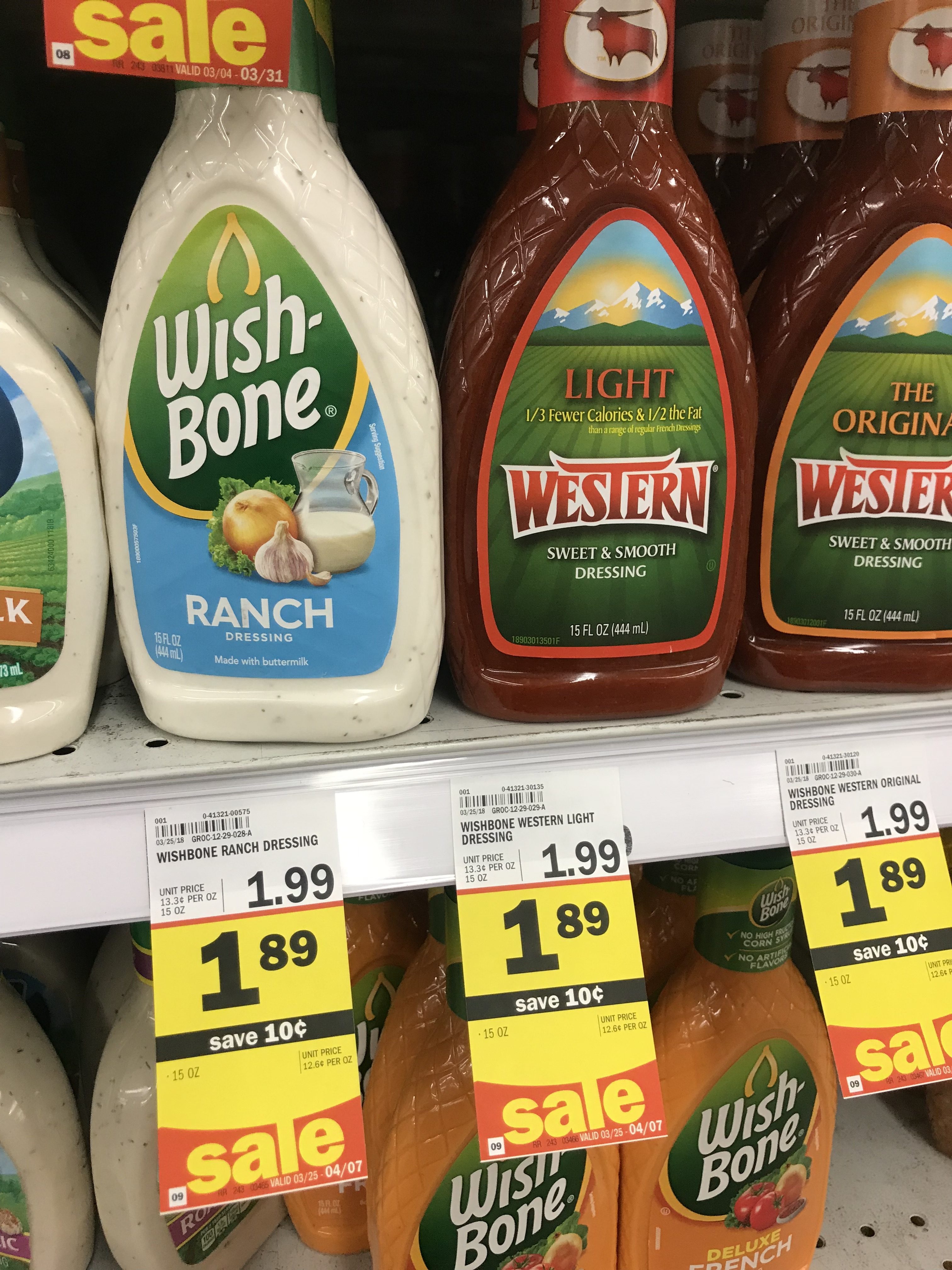 Meijer: Wishbone Salad Dressing Catalina Deal