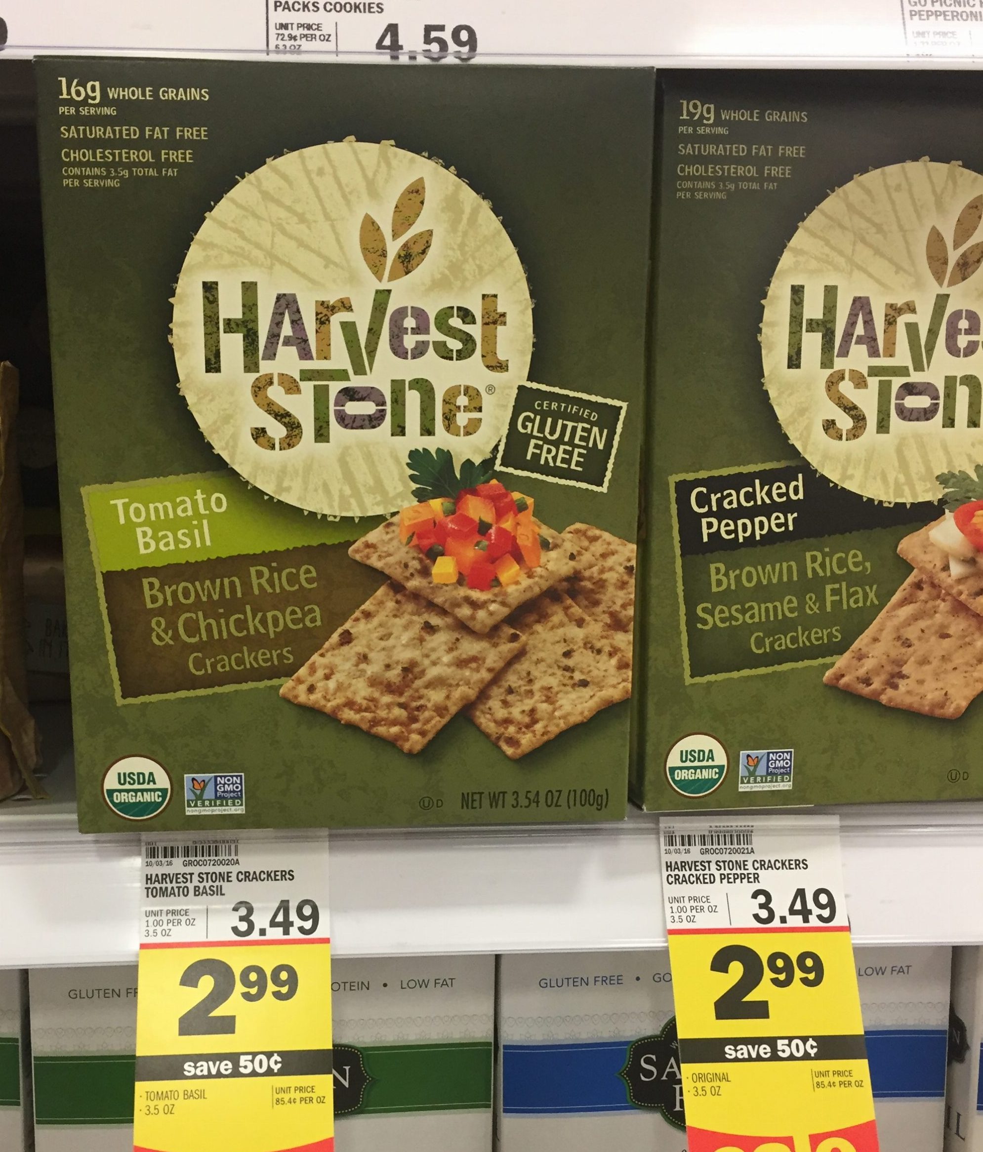 Meijer: Harvest Stone Crackers as low as .99