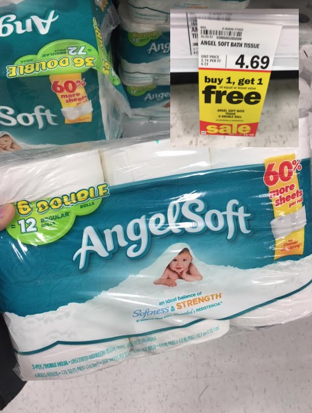 Meijer: Angel Soft 6 Double Roll- $1.89 This Week