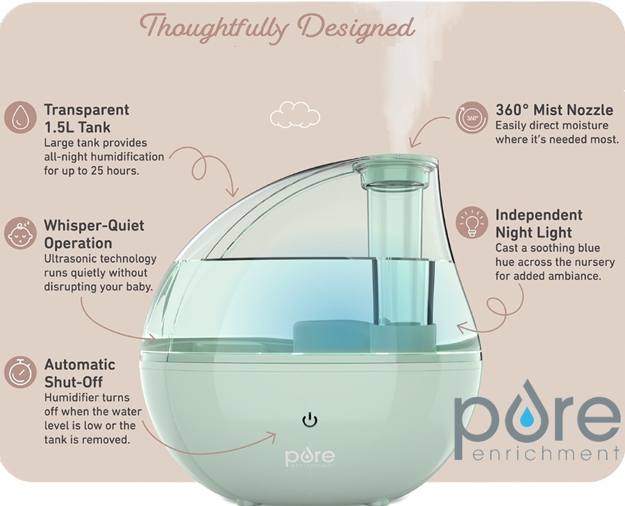 Amazon: Pure Enrichment Cool Mist Humidifier