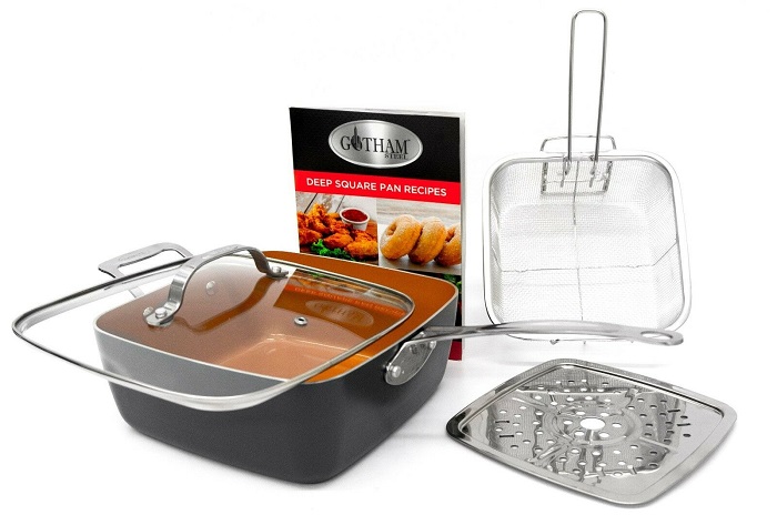 Amazon Deal: Gotham Steel Deep Square Pan Set