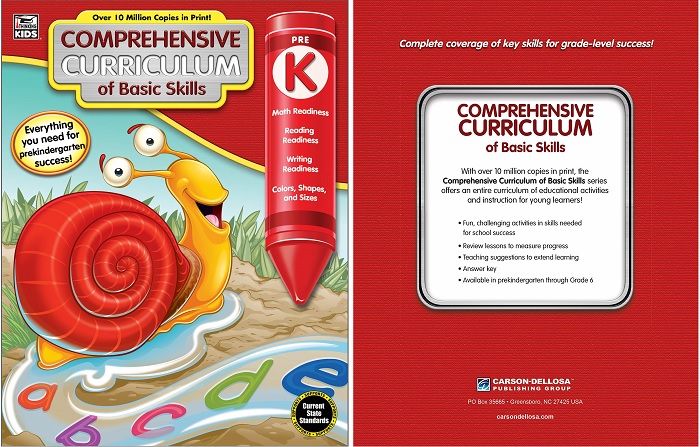 Amazon Deal: Comprehensive Curriculum of Basic Skills Preschool Workbook