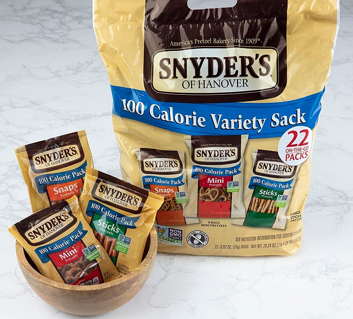Amazon: Snyder’s of Hanover Pretzels 100 Calorie Variety Packs