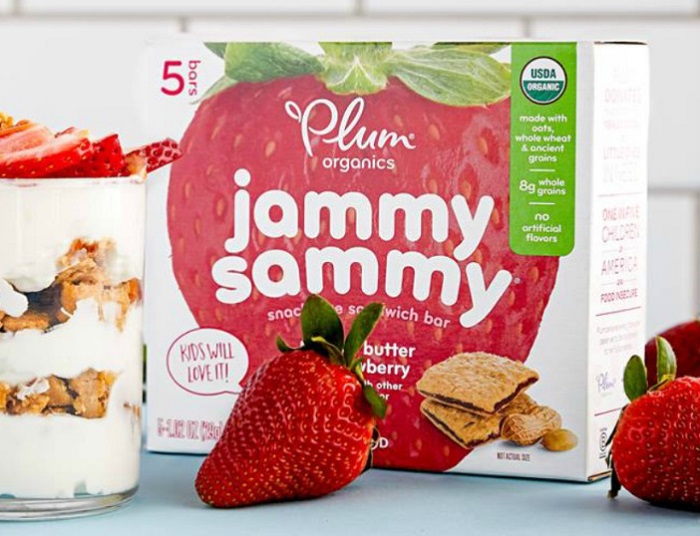 Amazon: Plum Organics Jammy Sammy Peanut Butter & Strawberry