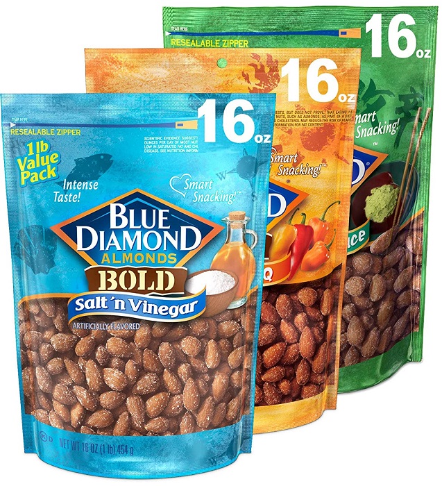 Amazon: Blue Diamond Flavored Almonds