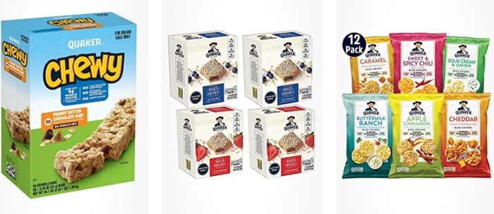 Amazon Deal of the Day: Quaker Snacks and Breakfast Items