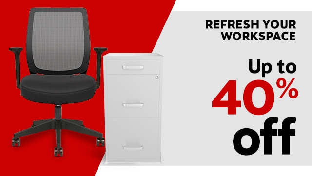Staples: Up to 40% off Office Chairs and Furniture