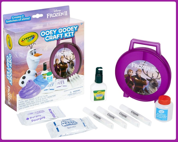 Amazon: Crayola Frozen 2 Gooey Fun Glitter Slime Art Kit