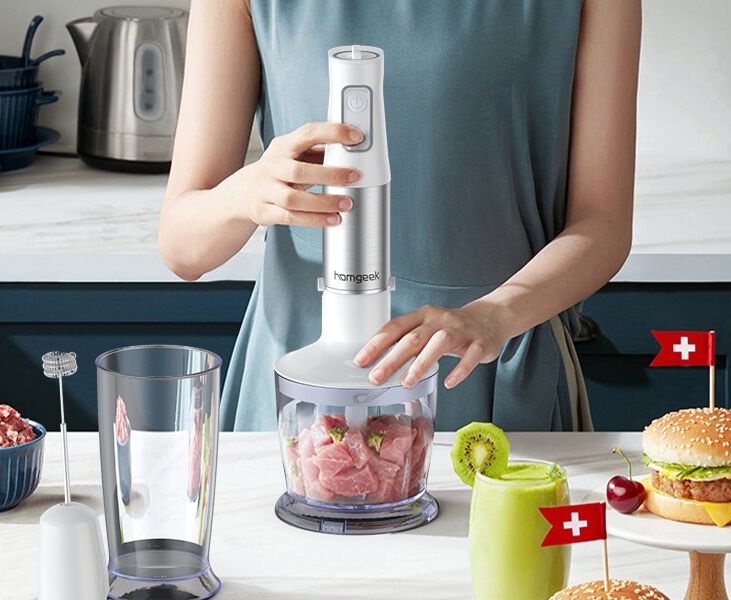 Amazon: homgeek Immersion Hand Blender Bundle