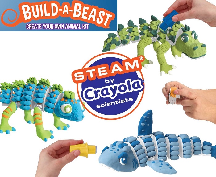 Amazon: Crayola Build A Beast Bundle, Model Magic Craft Kit