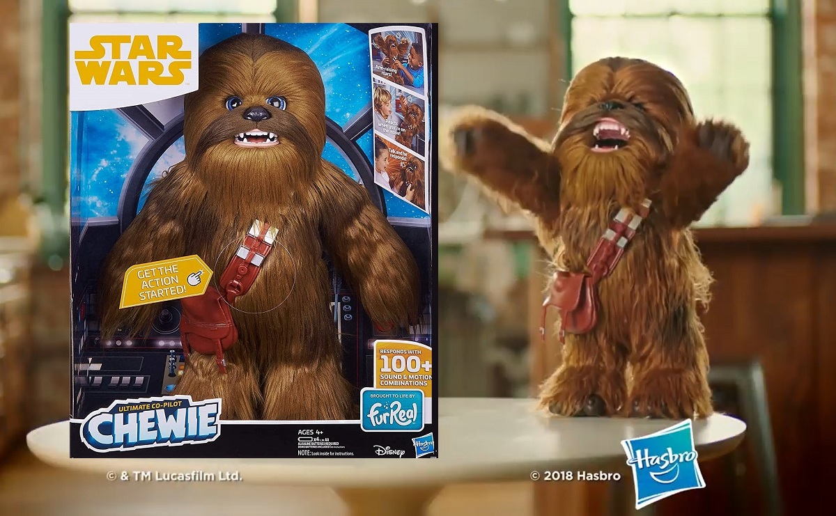 Amazon: Star Wars Chewie Interactive Plush