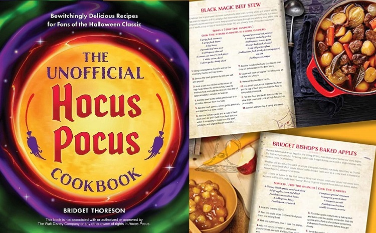 Amazon: Hocus Pocus Hardcover Cookbook