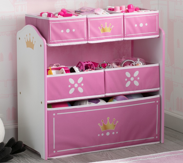 Walmart: Delta Children Princess Multi-Bin Toy Organizer $27.99