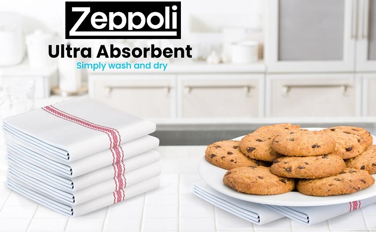 Amazon Deal of the Day: Zeppoli Classic Kitchen Towels