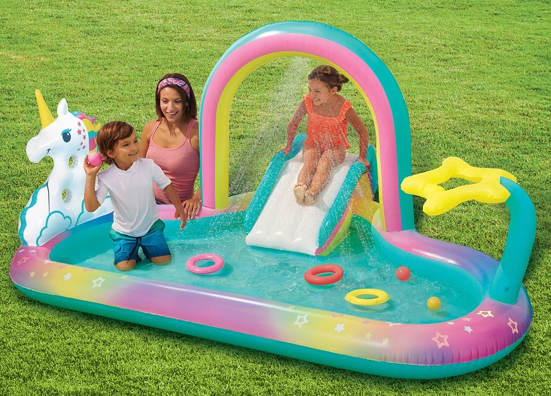 Walmart: Inflatable Rainbow Splash and Play Center