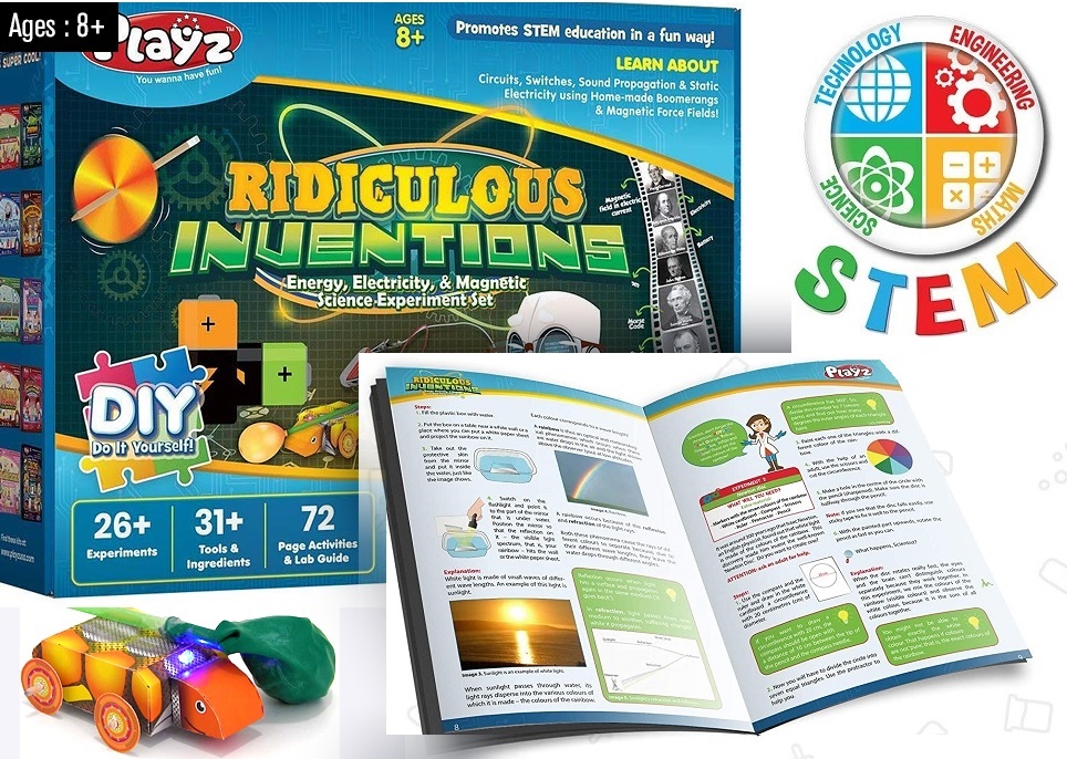 Amazon: Ridiculous Inventions Science Kit