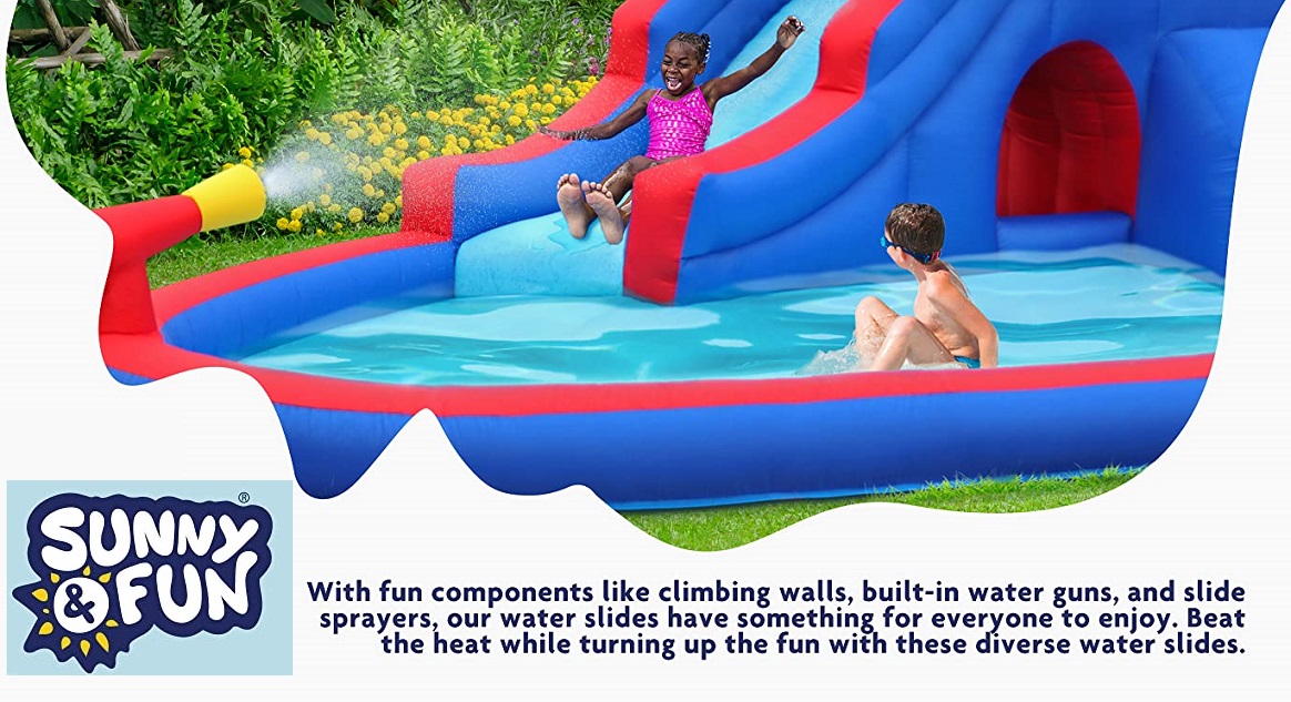 Amazon Deal of the Day: Sunny and Fun Waterslides