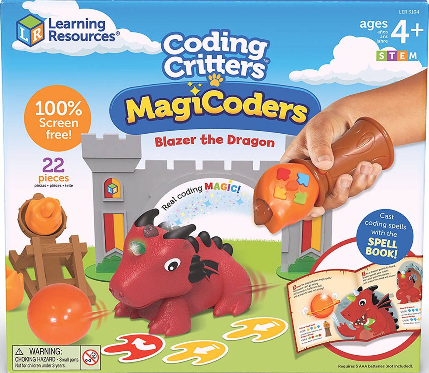 Amazon: Learning Resources Coding Critters MagiCoders: Blazer the Dragon