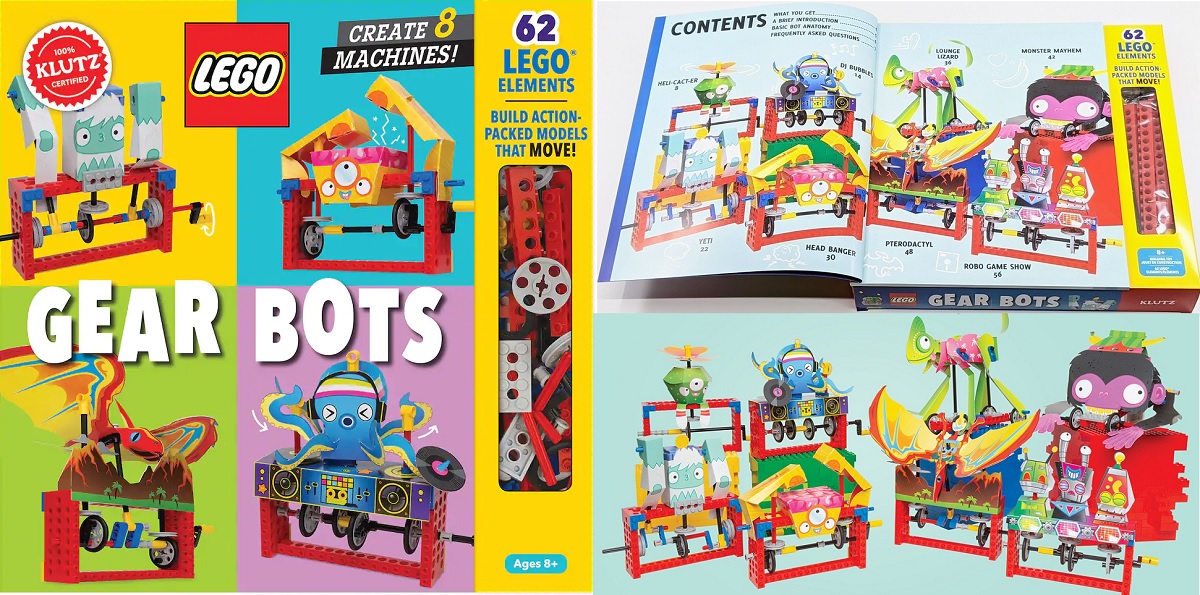 Amazon: Klutz Lego Gear Bots Science/STEM Activity Kit
