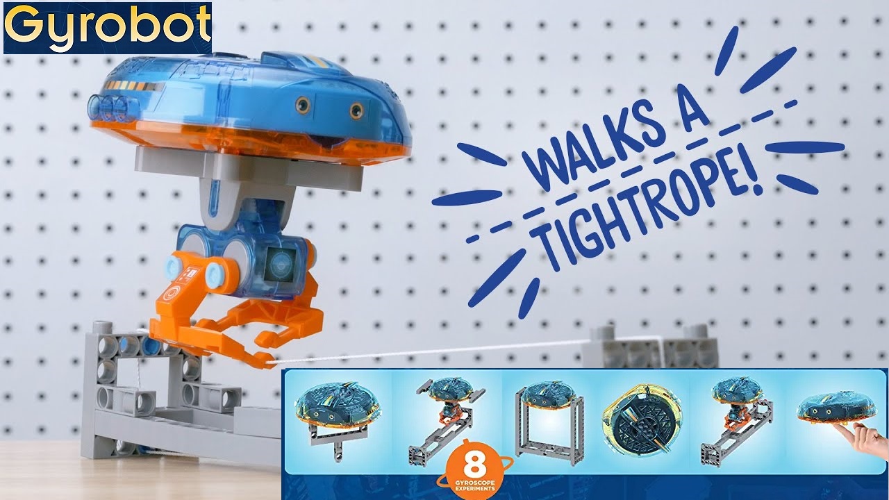 Amazon: Thames & Kosmos Amazing Tightrope-Walking Gyrobot