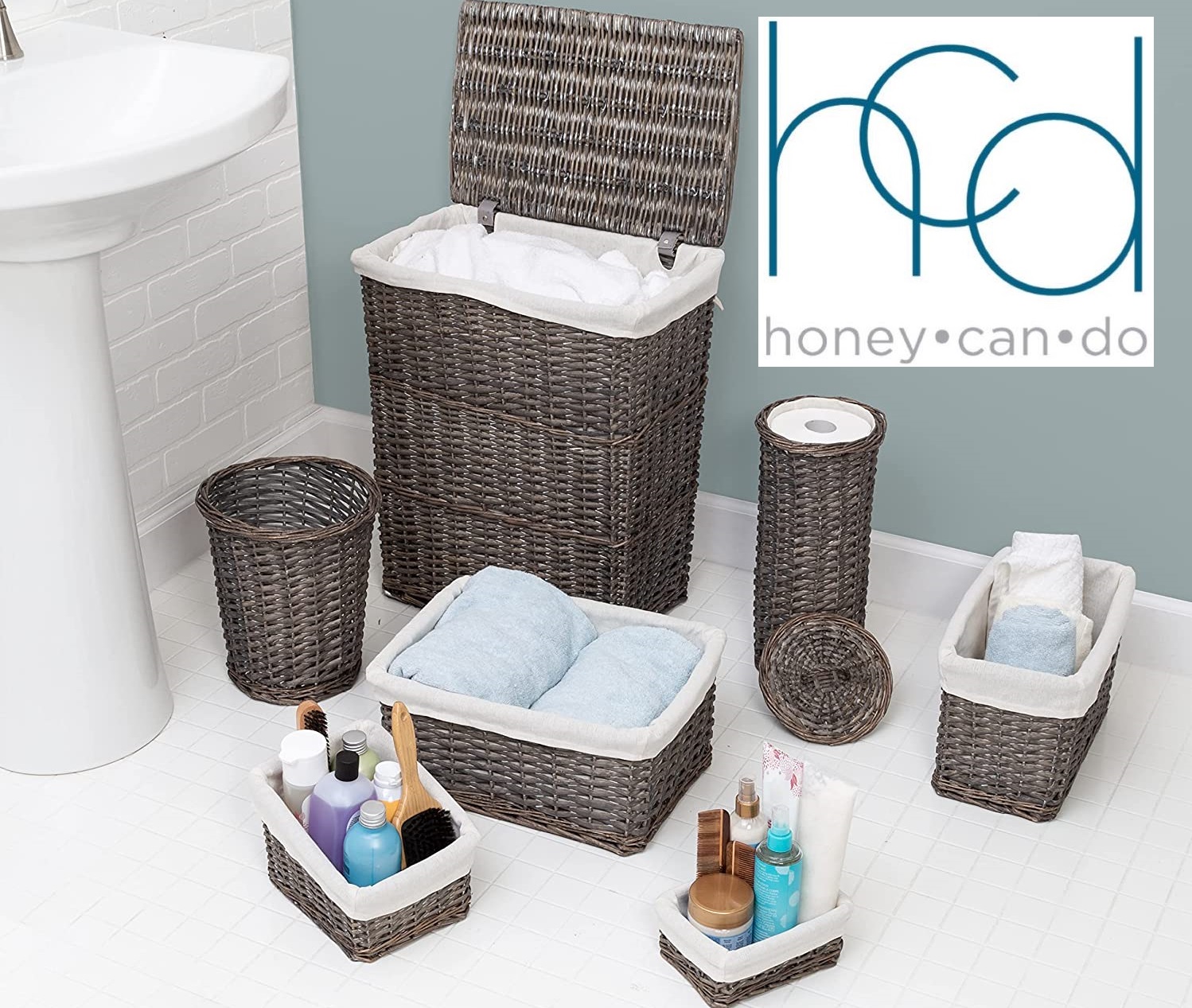 Amazon: Split Willow Bathroom Set