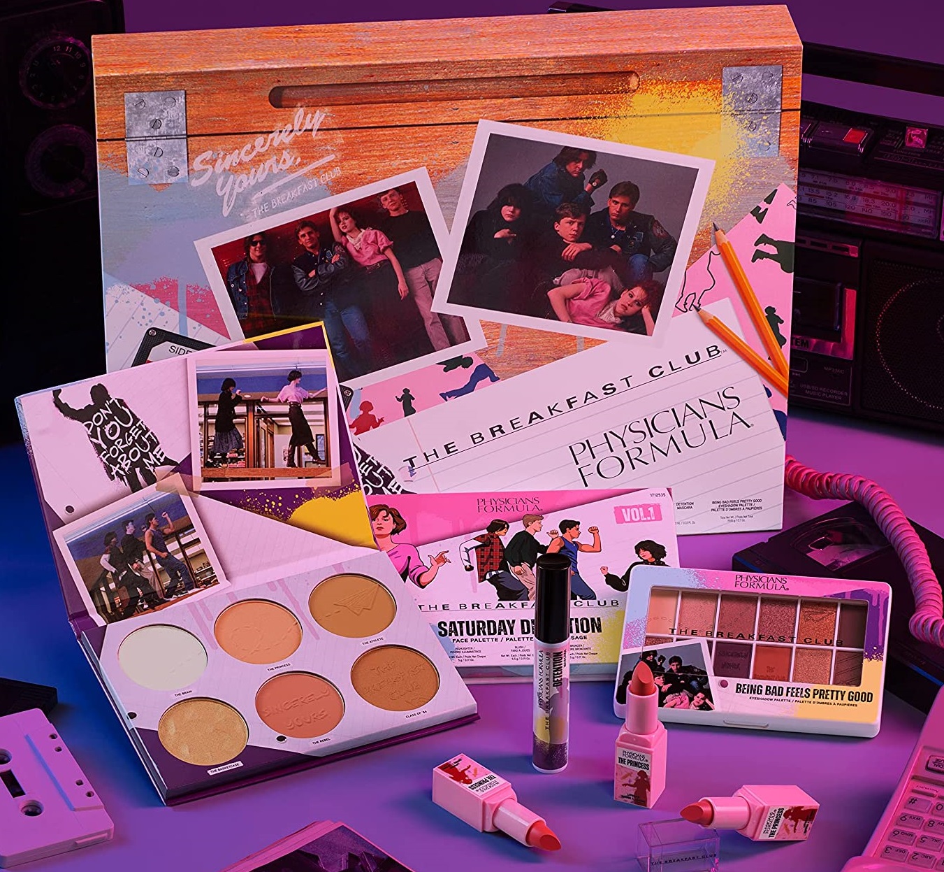 Amazon: The Breakfast Club Makeup Collection Gift Set