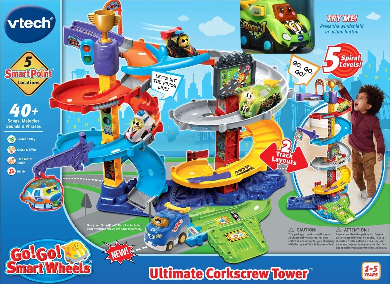 Amazon: VTech Smart Wheels Corkscrew Tower