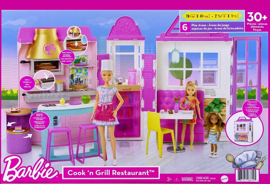 Amazon: Barbie Restaurant Playset