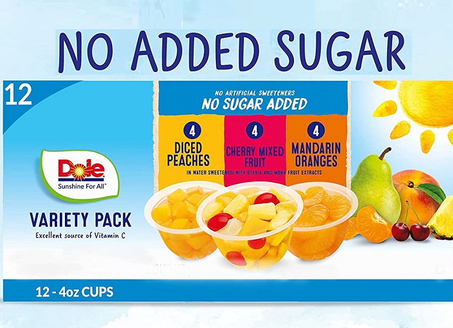 Amazon: Dole Fruit Bowls