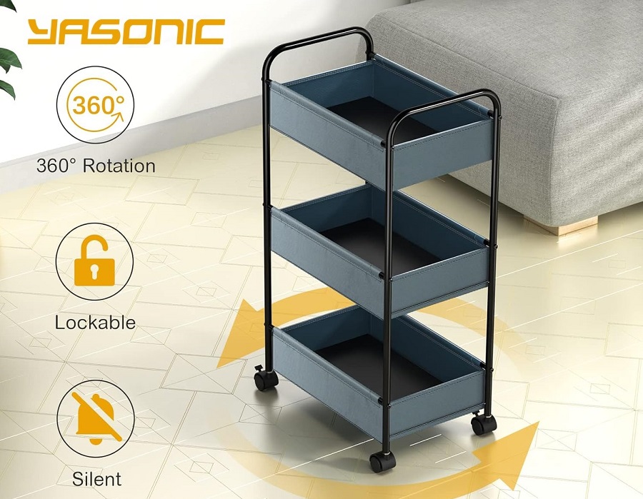Amazon: 3-Tier Mobile Cart
