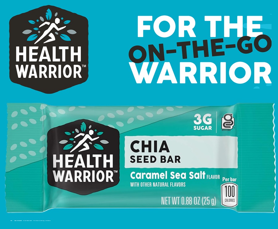 Amazon: Health Warrior Caramel Chia Bars