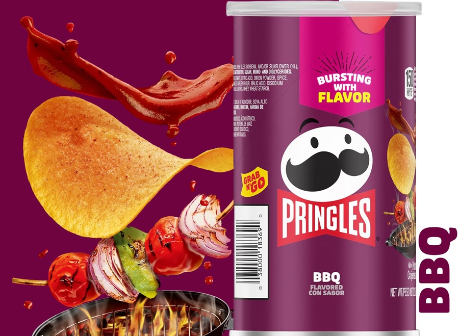 Amazon: Pringles BBQ Crisps