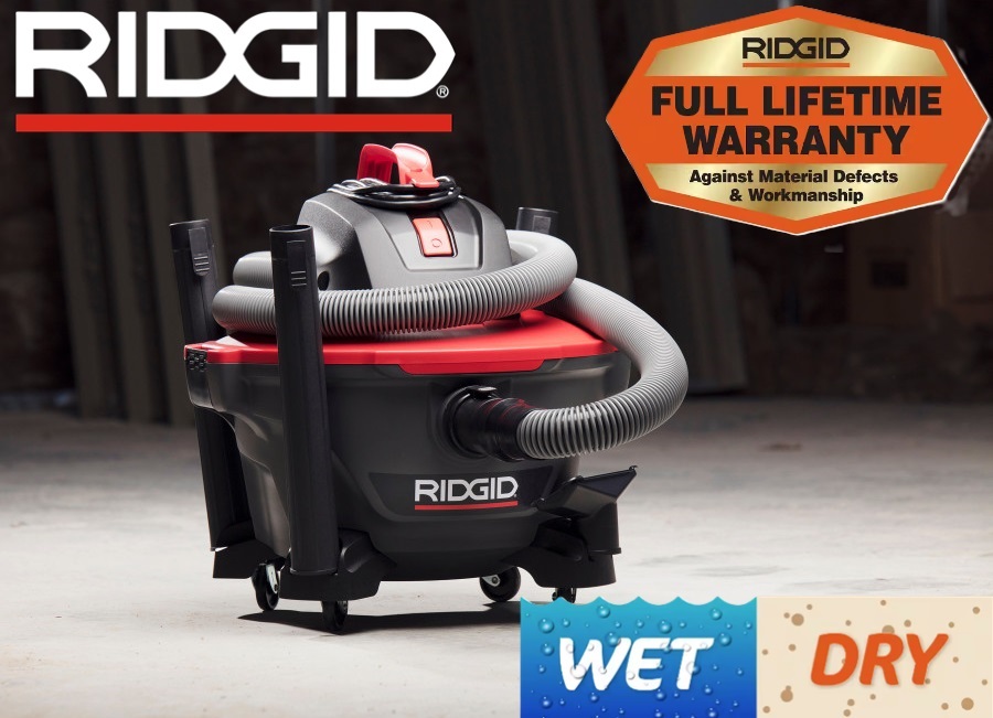 Amazon: RIDGID Shop Vac