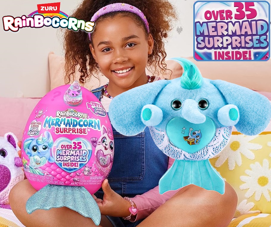 Amazon: Rainbocorns Mermaidcorn Elephant